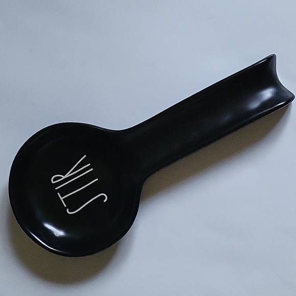 Rae Dunn | Accessories | Rae Dunn Stir Spoon Rest Black | Poshmark